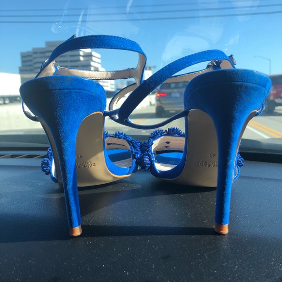 Zara | Shoes | A Zetas Favorite Cobalt Blue Shoe 3for5 | Poshmark